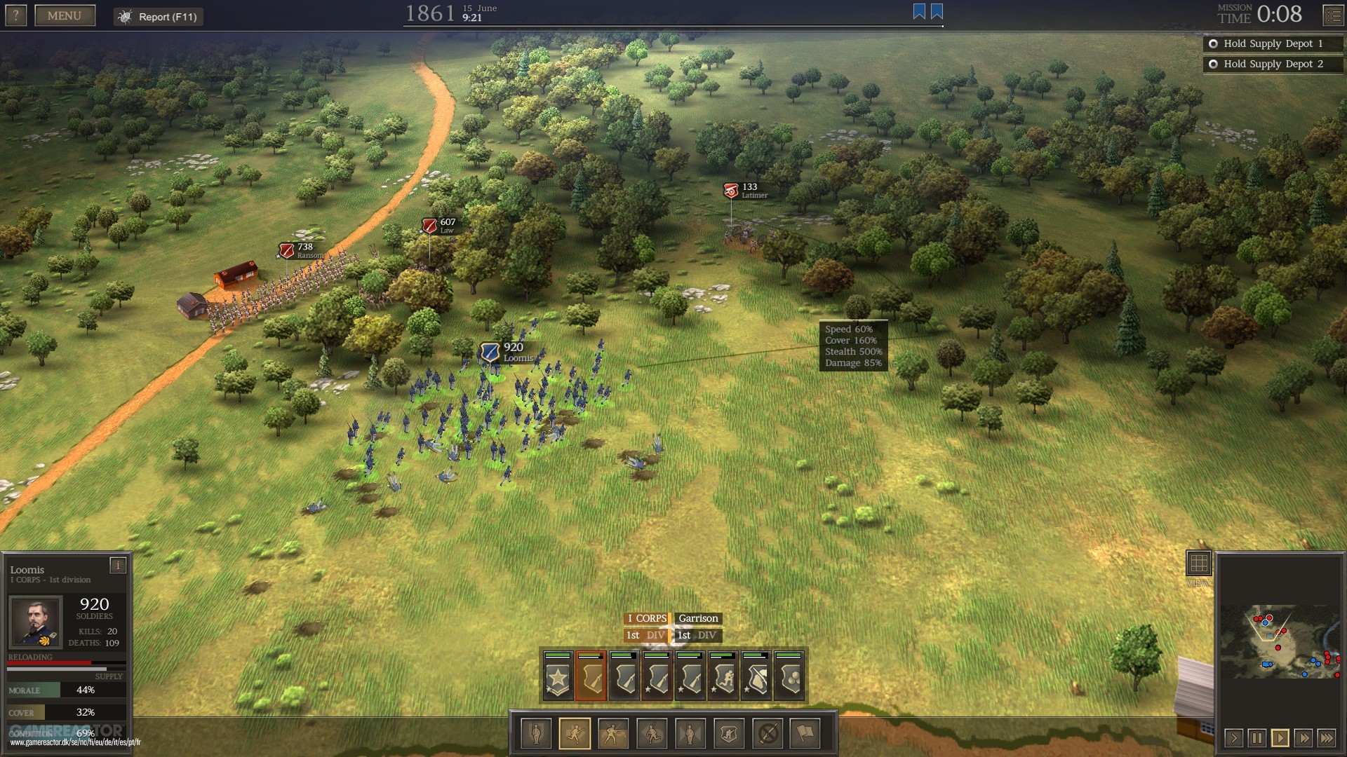 Ultimate General: Civil War - Gamereactor PT