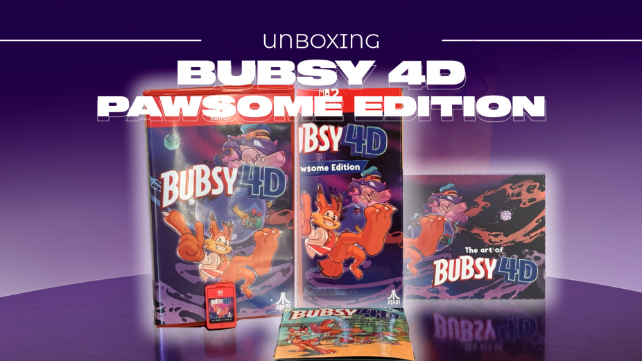 Bubsy 4D - Abertura da Caixa do Nintendo Switch 2 "Pawsome Edition"